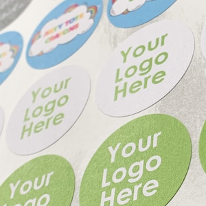 Eco Friendly Business Stickers, Compostable Logo Stickers, Bio ...