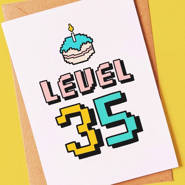 35 Birthday Card - Etsy UK