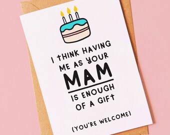 Northern Birthday Card - Etsy UK