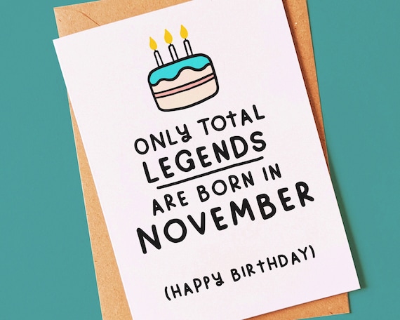 November Birthday Meme