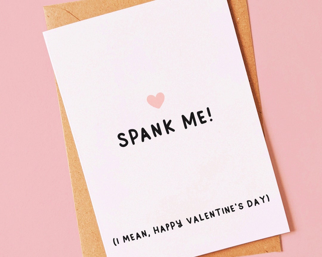 Rude, Naughty Valentines Day Card for Him, Husband, Boyfriend, Fiancé ...