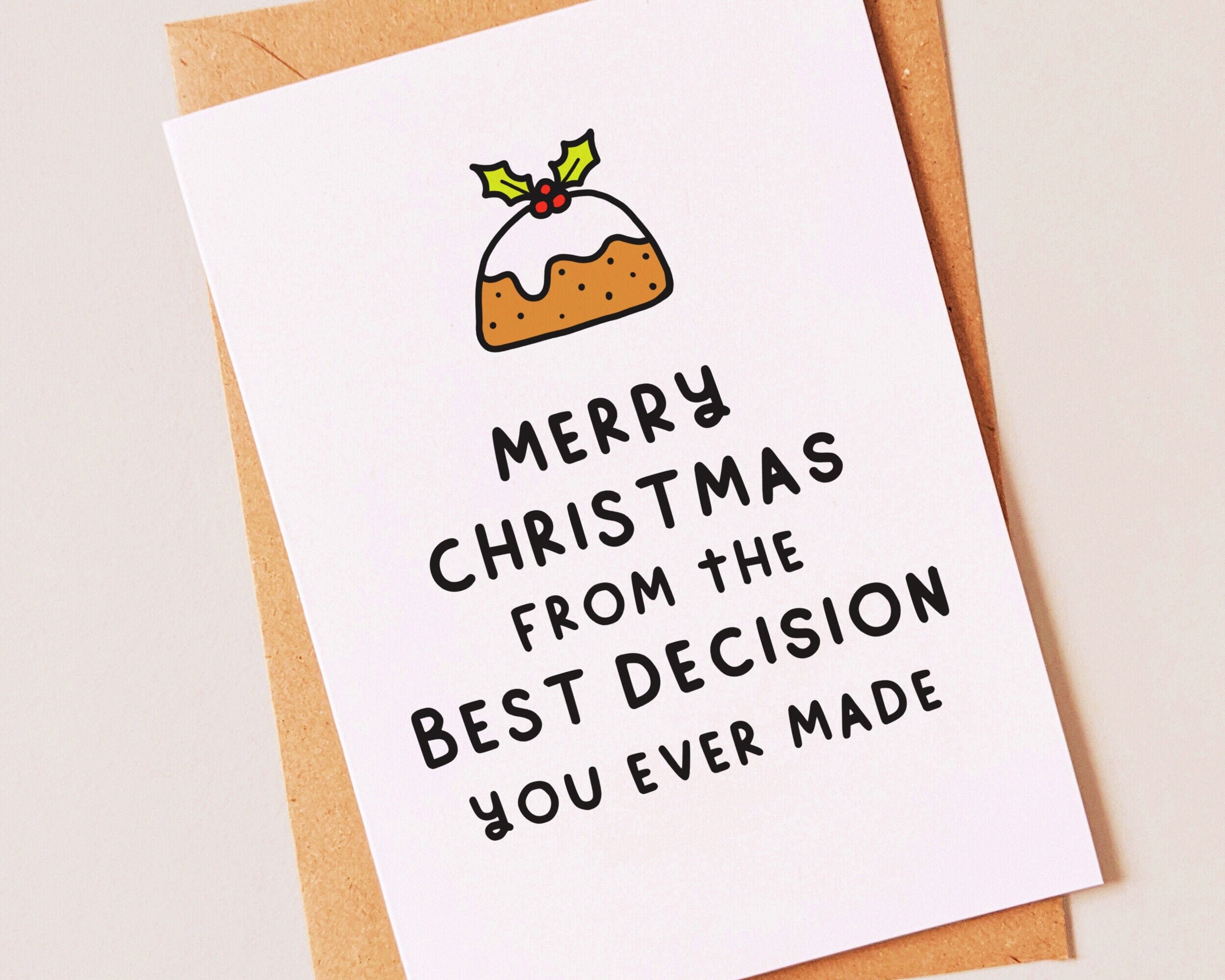 Funny Christmas Holiday Card For Your Partner Husband Wife Etsy UK funny-christmas-holiday-card-for-your-partner-husband-wife-etsy-uk