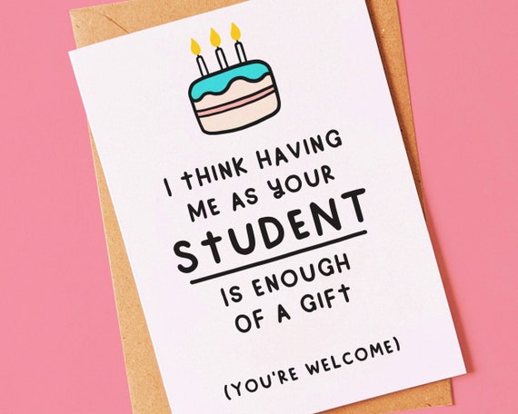 Happy Birthday Cards For Teachers