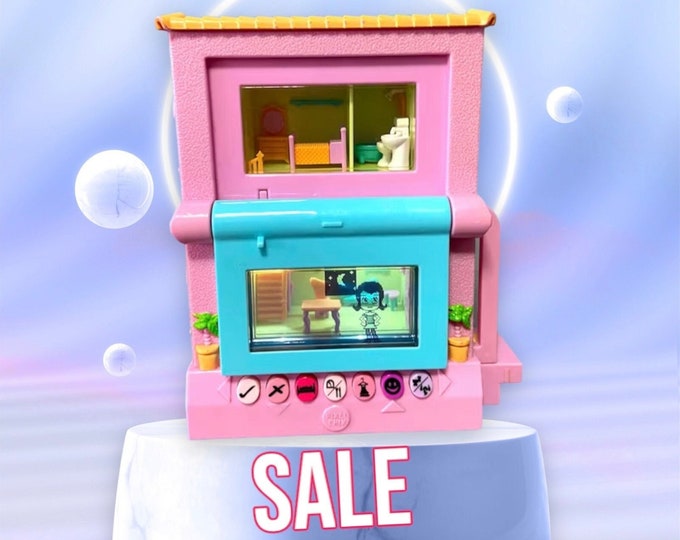 Pixel Chix 2-story House With Top Pool Electronic Virtual Interactive ...