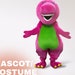 Party Mascot Costume Purple Dinosaur Costume Barney Party / Cosplay ...