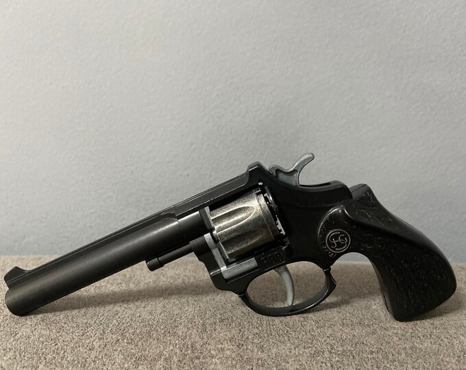 Vintage Plastic Cap Gun Toy Pistol Revolver R88 Western Made in Germany ...