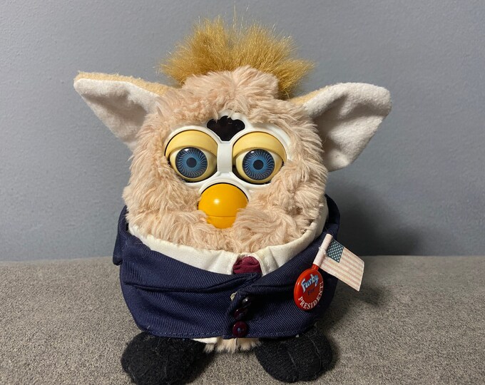 Vintage Furby 2000 President Special Limited Edition With Tags Furby ...