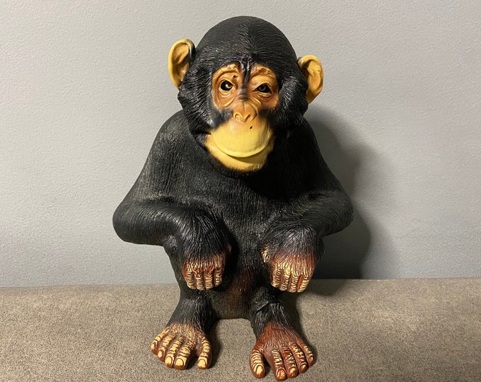 TOY Vintage Wow Wee 1999 Animated Monkey Chimpanzee Moves Head Makes ...
