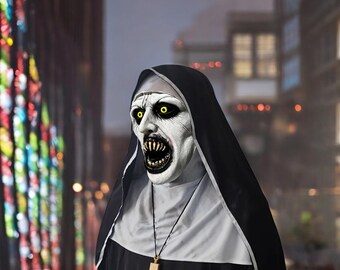 Demon Nun Mask inspired by Valak - Etsy