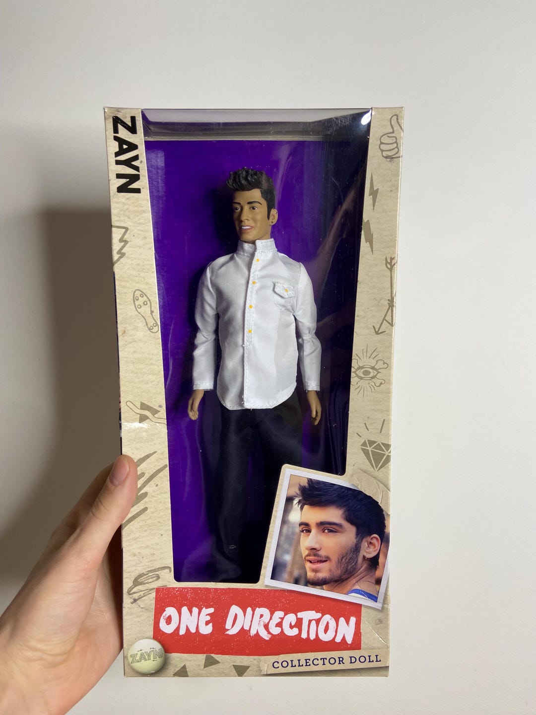One Direction Zayn Malik Merch Collector Doll – New (open Box) - Etsy
