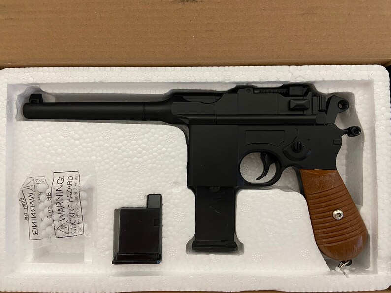 Mauser C96 Toy Gun Metal Pistol Gun Prop Replica Cosplay | Etsy Canada