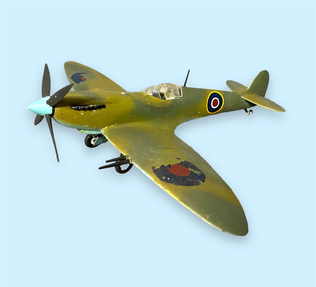 WW2 Supermarine Spitfire Mk VB W3134 1:45 Plastic Model - Etsy