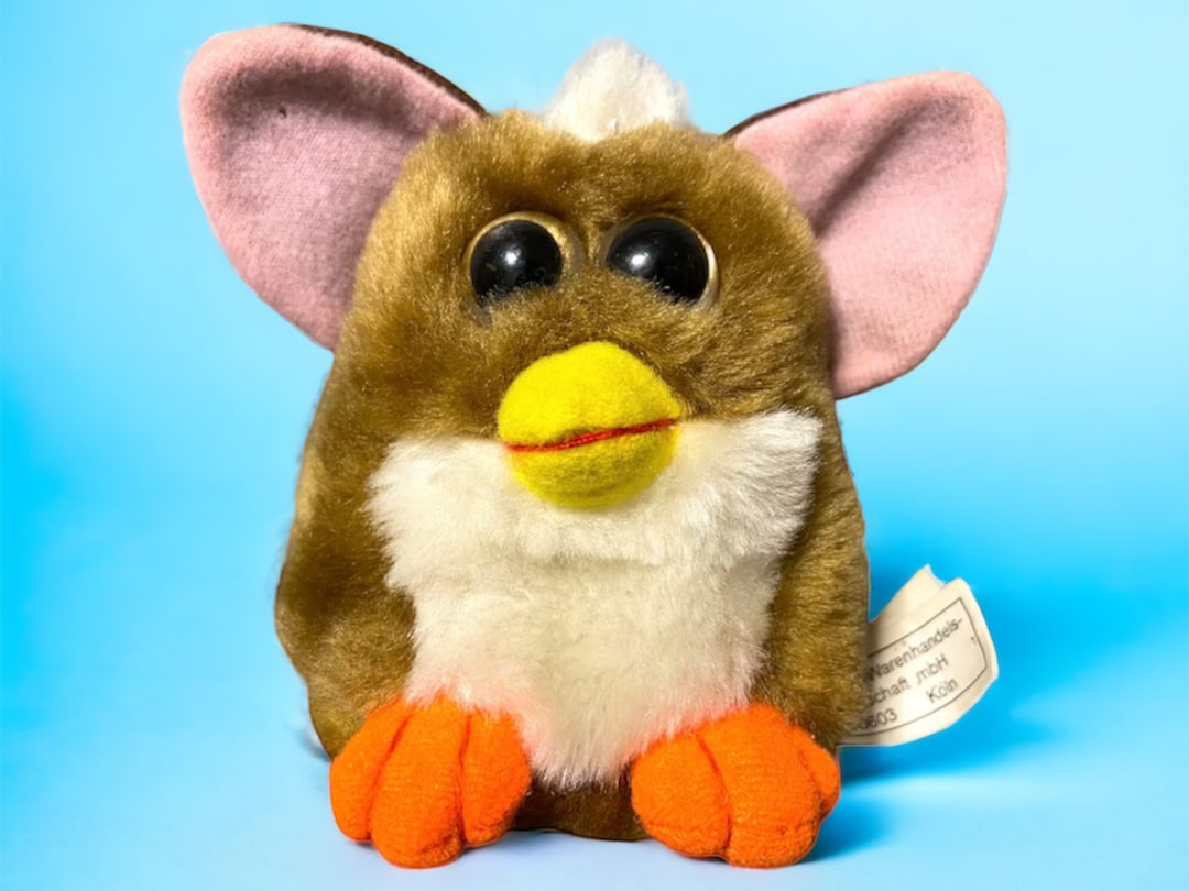 Furby Fake Baby Loobie Fake Bootleg Furby Buddy 1999 Brown White Mini ...