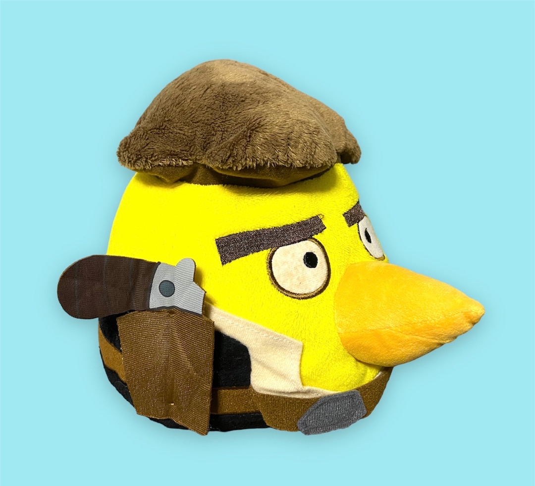 Angry Birds Star Wars Chuck Han Solo Plush Soft Toy 20cm Tall Yellow - Etsy