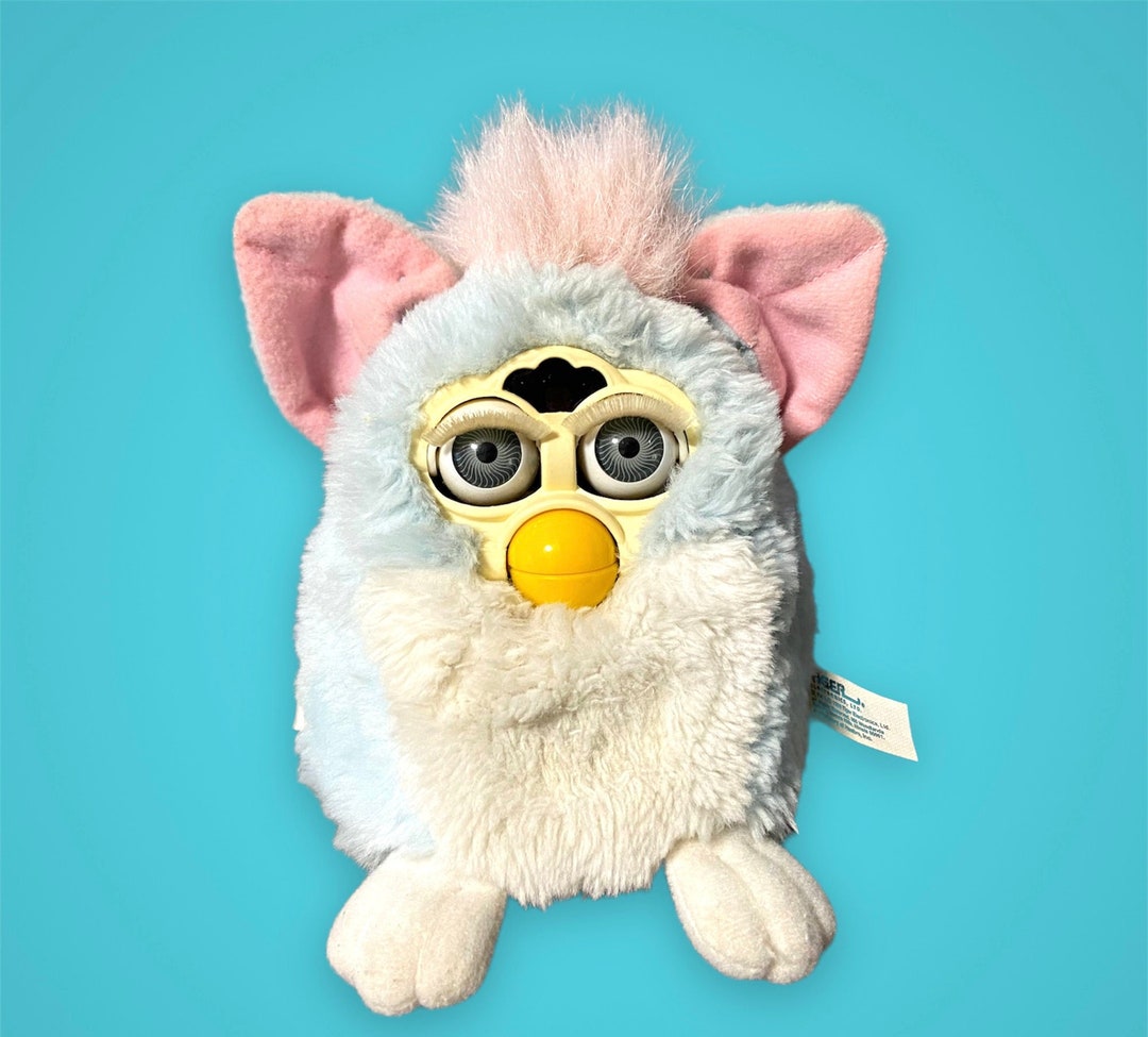 Furby Baby 1999 Tiger Electronics Furby Blue White Pink Furby - Etsy Furby Baby 1999 Tiger Electronics Furby Blue White Pink Furby - Etsy