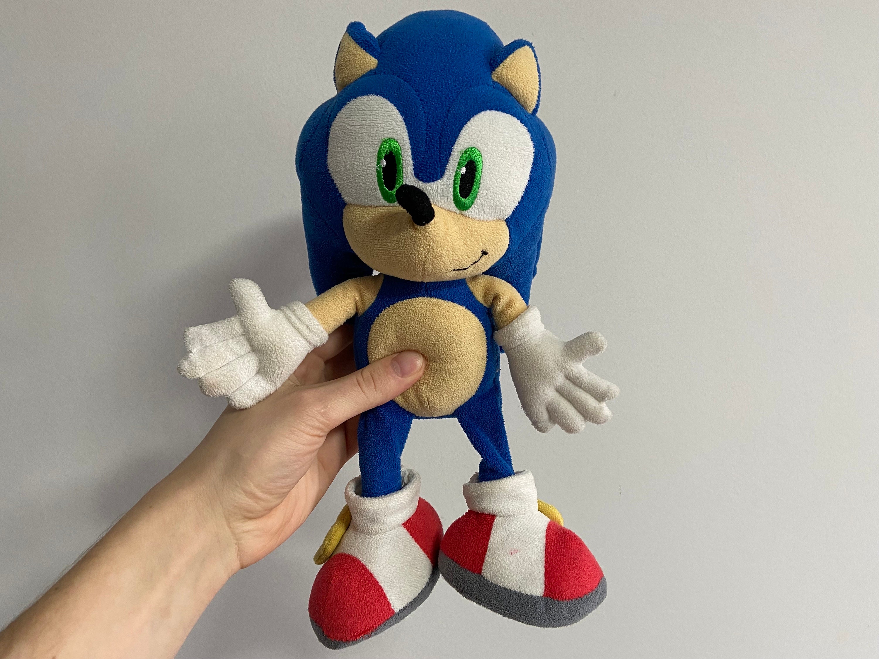 Sonic the Hedgehog Plush Toy 14-inch Stuffed Animal for Kids - Etsy Finland