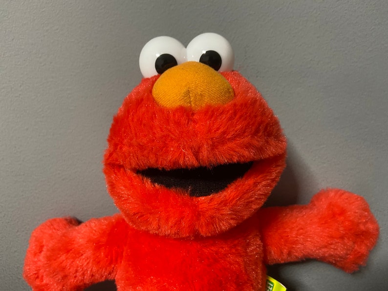 Original Sesame Street Plush Elmo 2000 Stuffed Animal 13 - Etsy