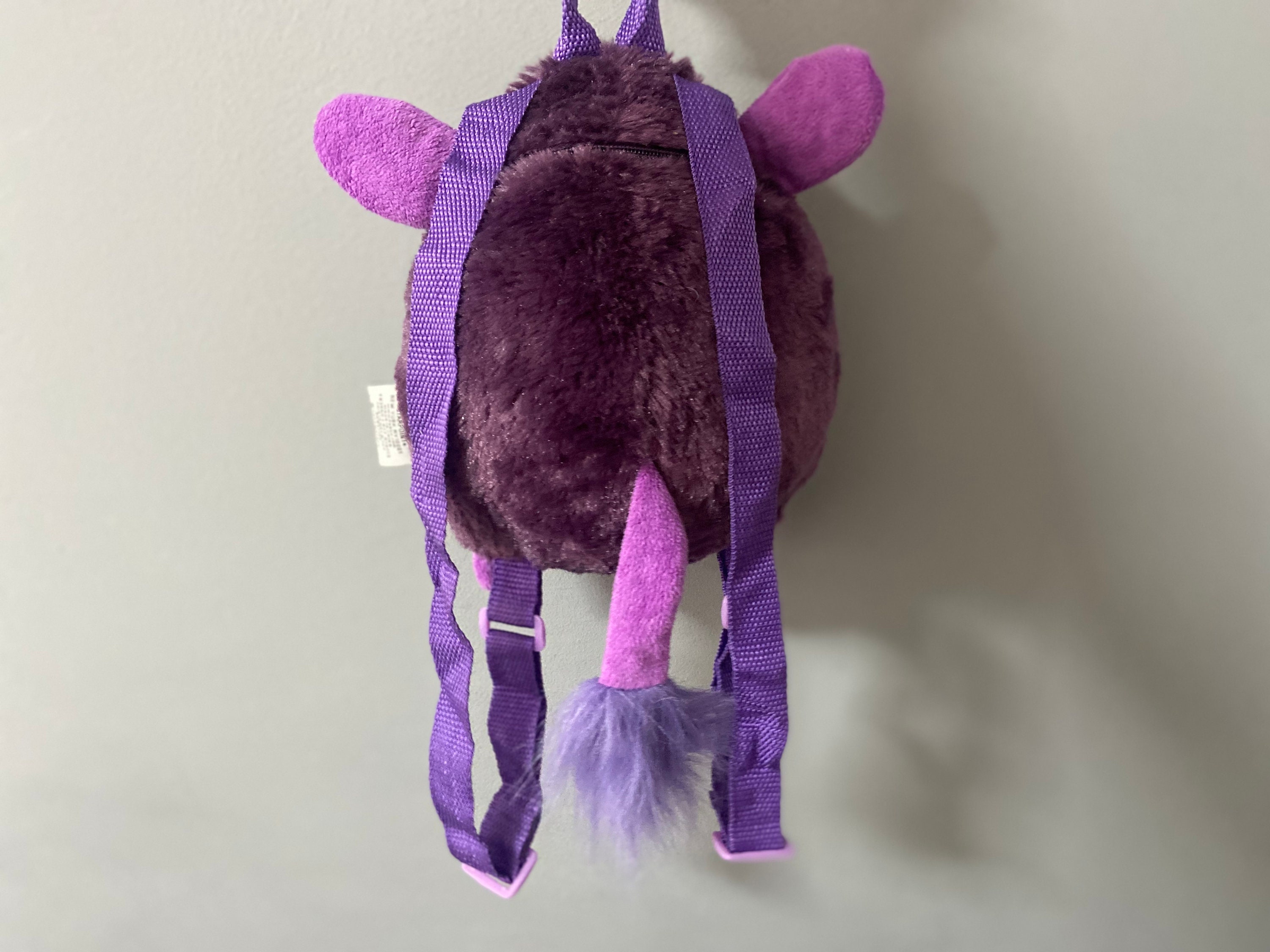 FURBY backpack Original Vintage Purple Plush Furby Backpack | Etsy