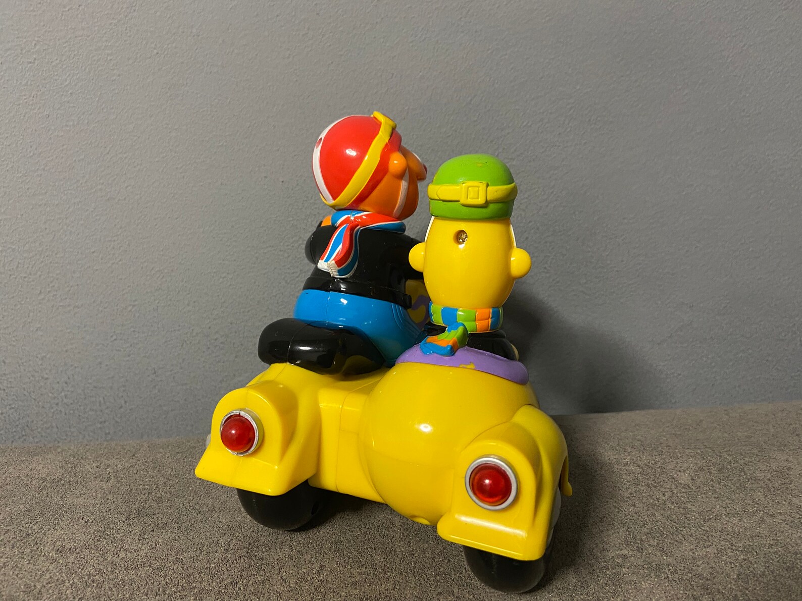 Sesame Street Bert & Ernie Riding Motorcycle With Lights and | Etsy