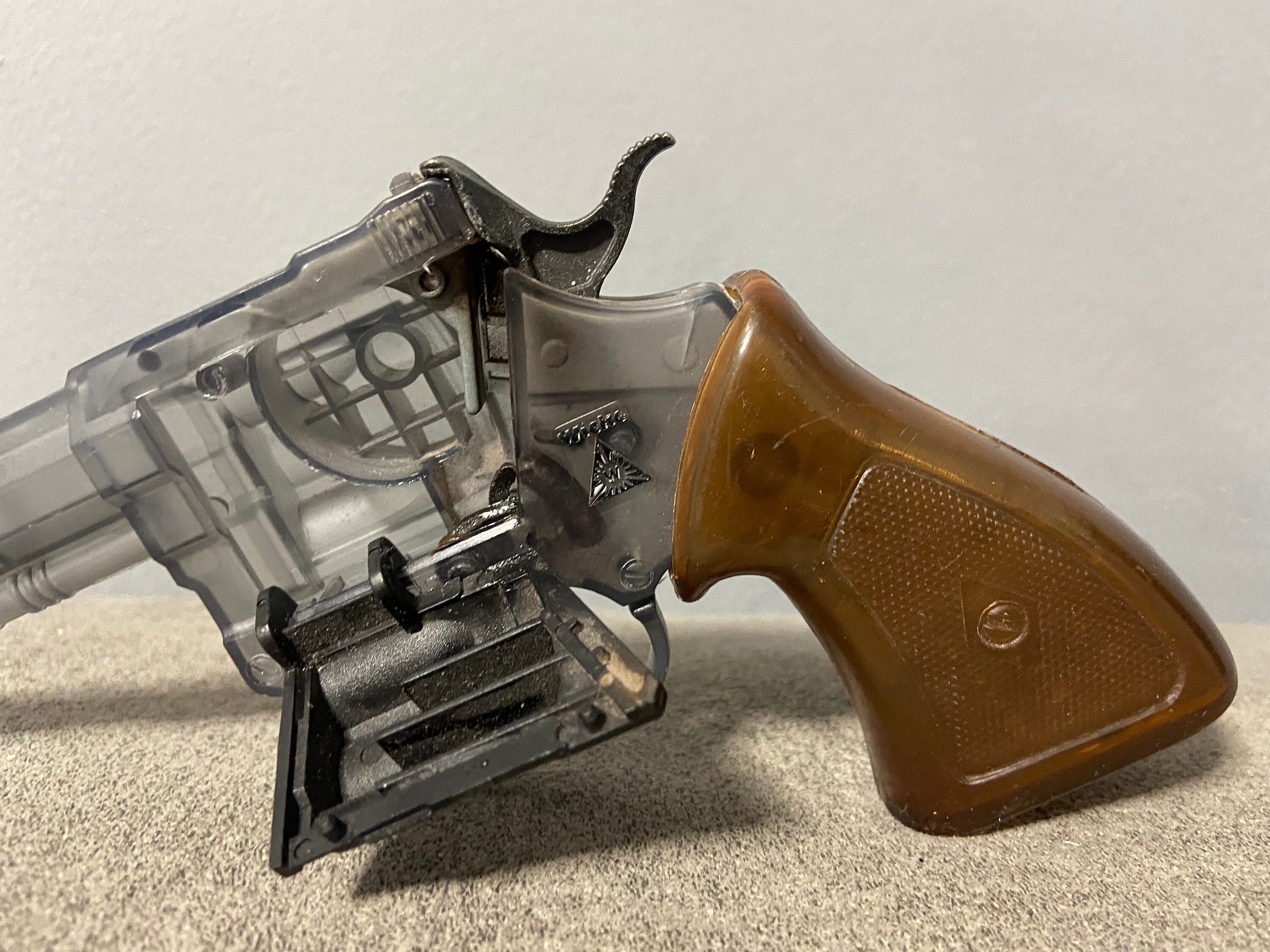 Plastic Cap Gun Revolver Replica Toy Pistol Revolver Prop | Etsy