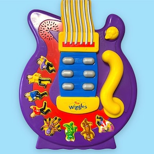 The Wiggles Wiggling Dancing Guitar Musical Instrument 2004 - Etsy