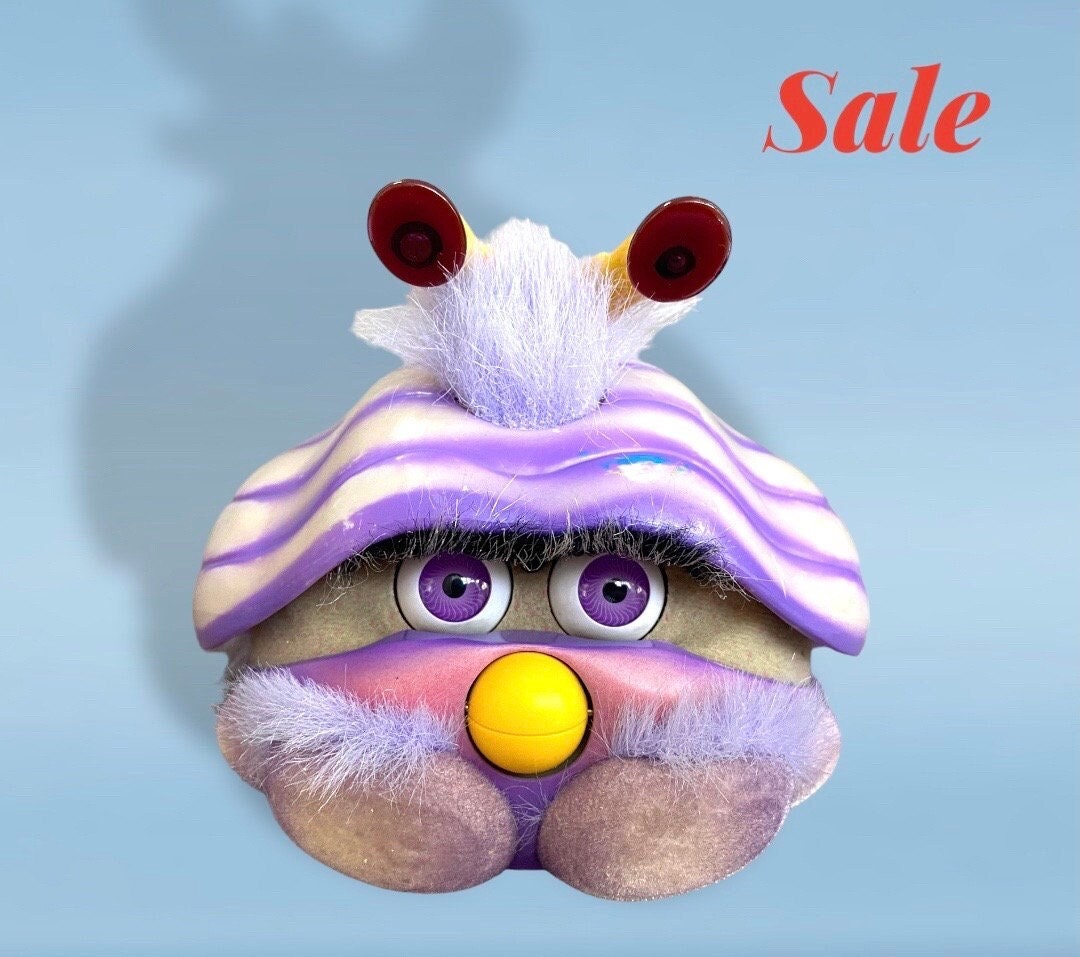 Vintage Hasbro Furby Shelby 2001 Purple Lilac Clam Interactive - Etsy