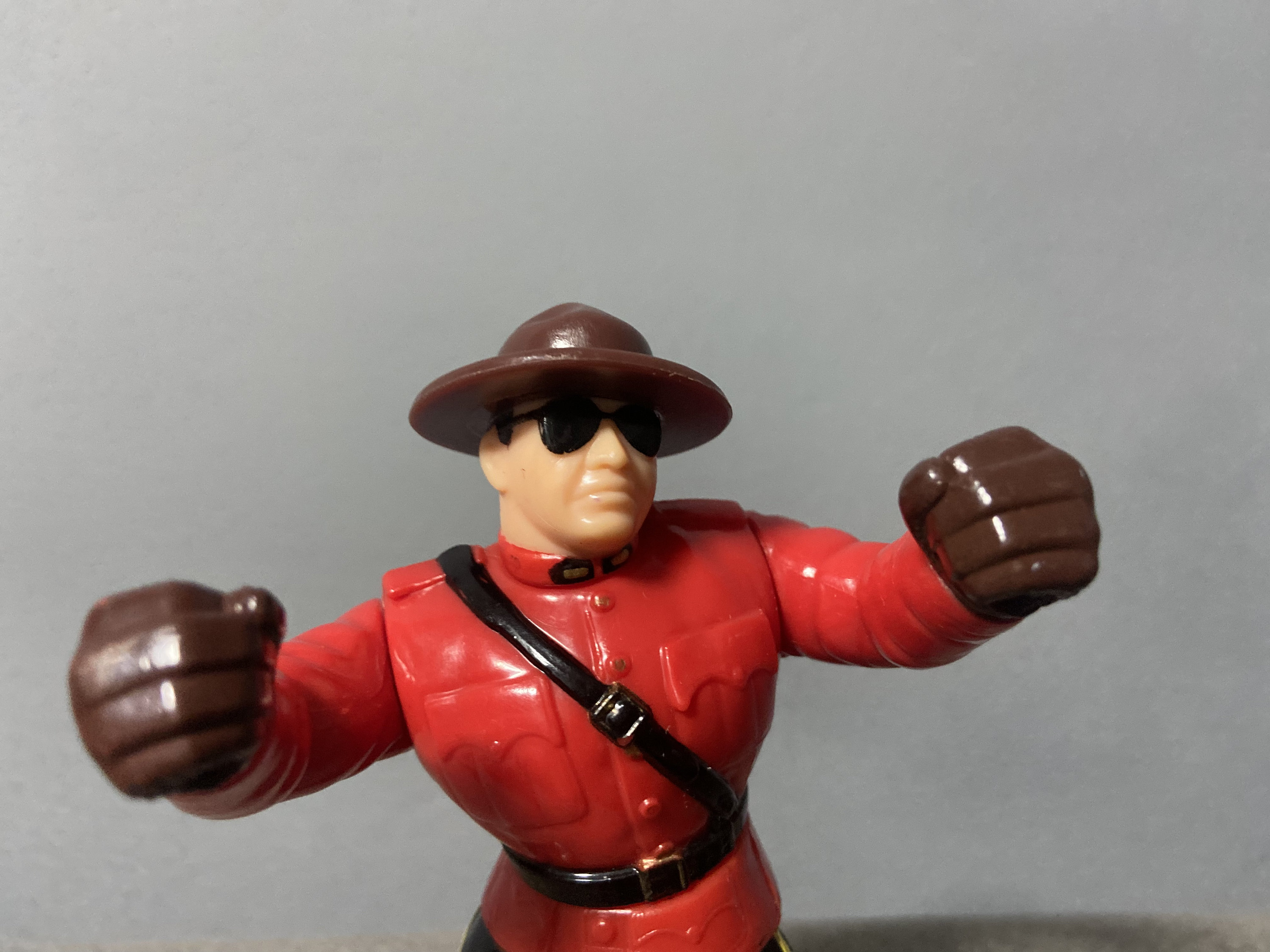 WWF Hasbro the Mountie Vintage Figure Working Action Wrestling - Etsy