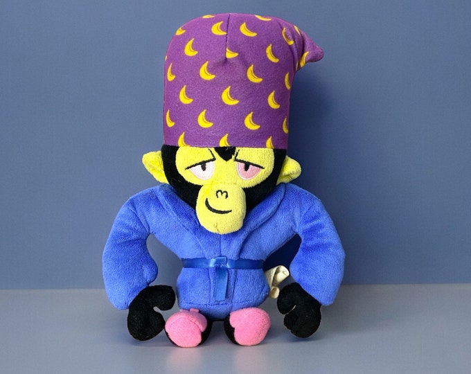 Mojo Jojo POWERPUFF GIRLS Plush Monkey Villain Pajamas | 9" Stuffed Toy ...