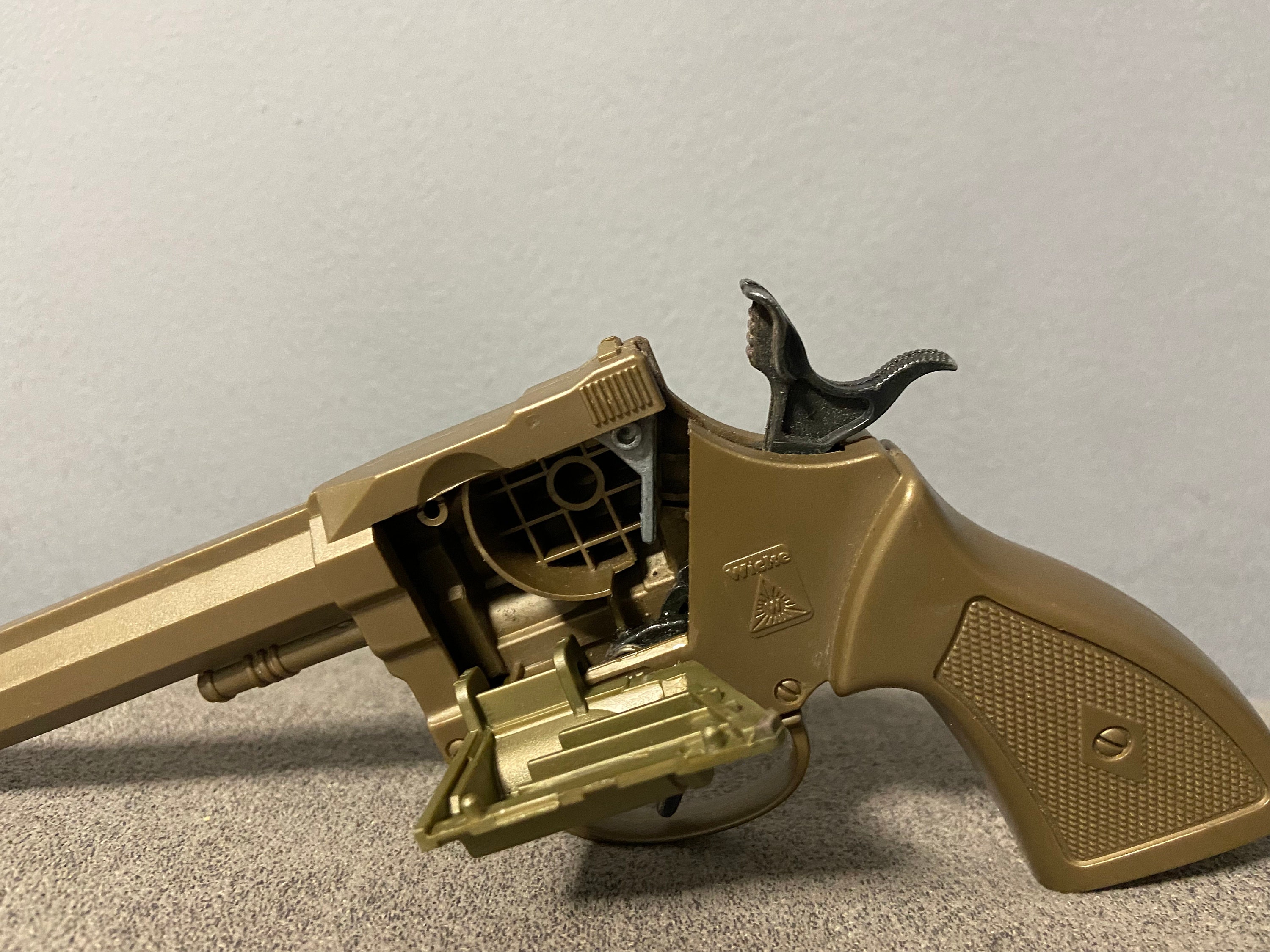 Vintage Plastic Cap Gun Toy Pistol Revolver Toy Gun - Etsy