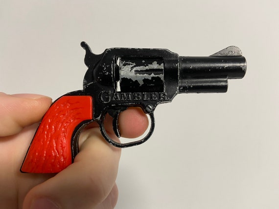 Rare Toy Gun Vintage 1960s Lone Star the Gambler Prop Revolver | Etsy