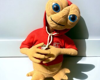 Universal Studios ET Extra Terrestrial Plush Doll Blue Hoodie - Etsy