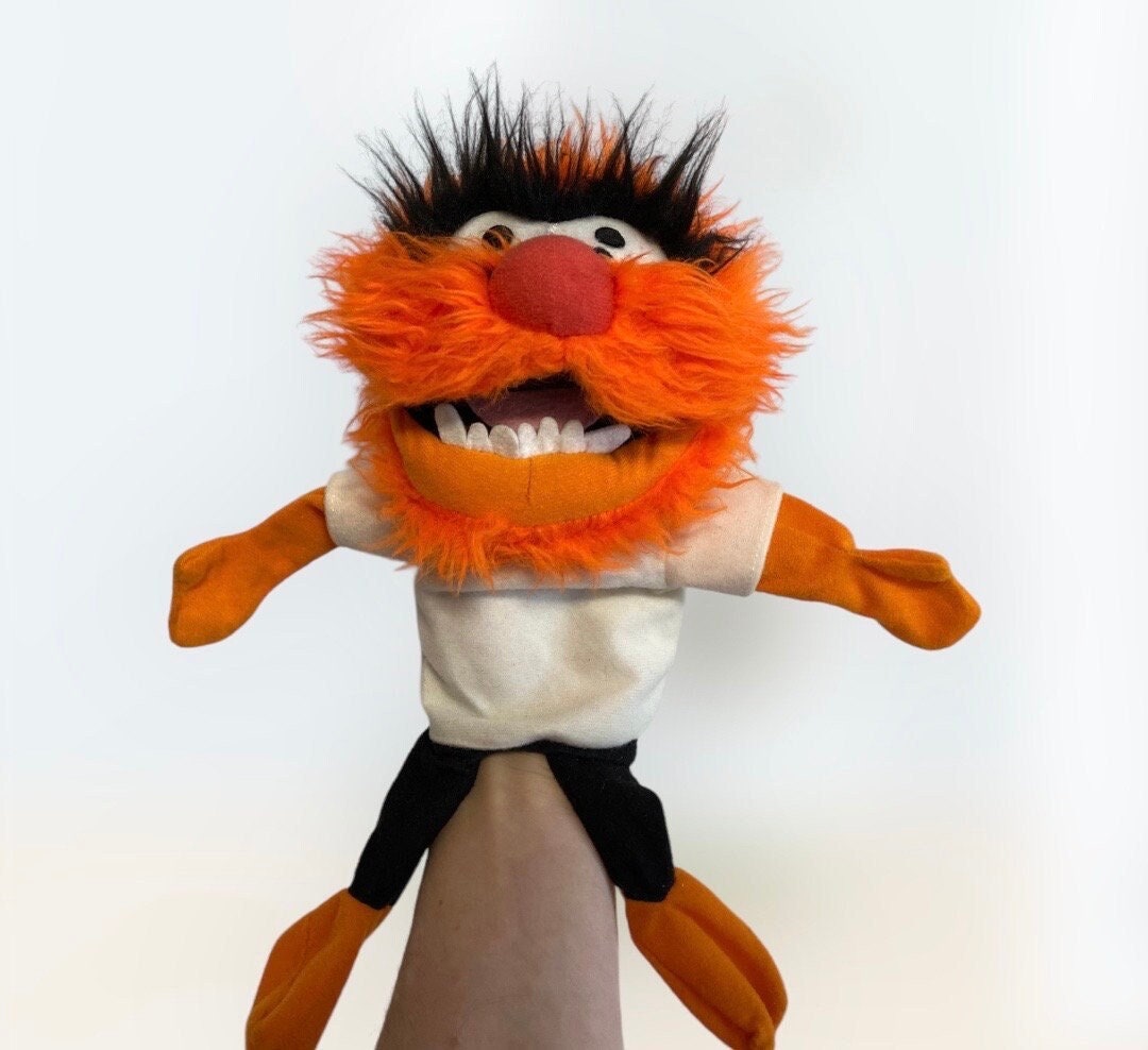 The Muppet Show Animal Hand Puppet Plush Toy Muppet Hand - Etsy