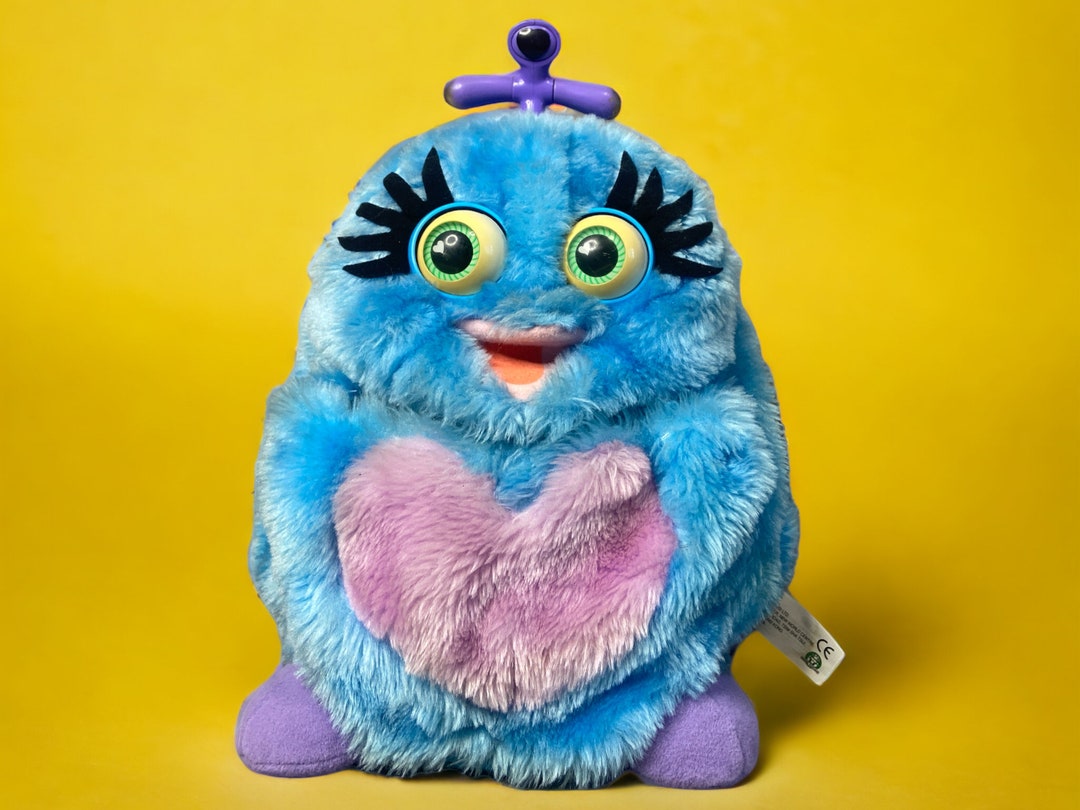 Vintage 1999 Trendmasters Blue and Purple Talking Wuvluv Toy Wuvluvs ...