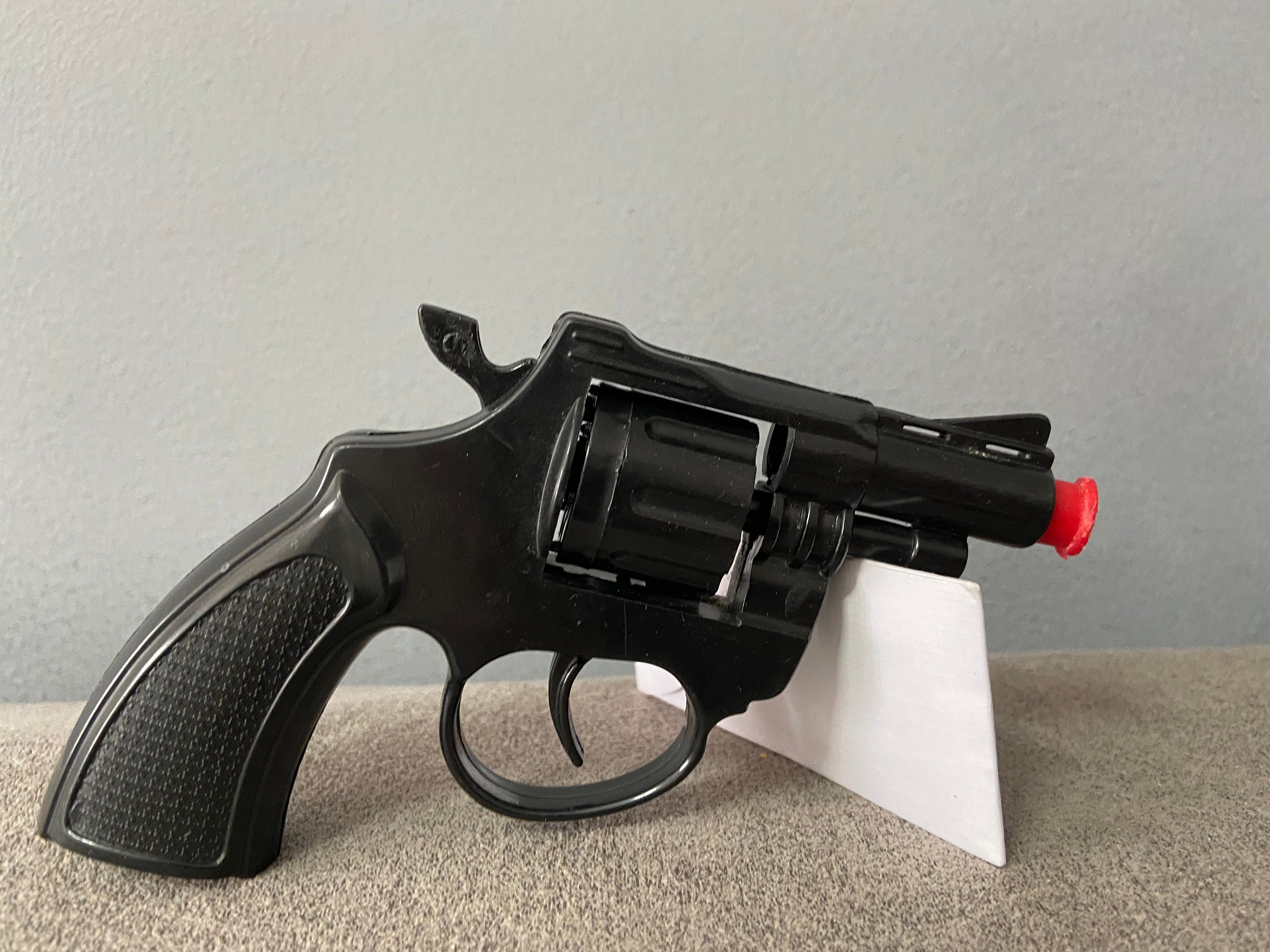 Plastic Cap Gun Replica Gun Toy Pistol Revolver Plastic Gun - Etsy ...