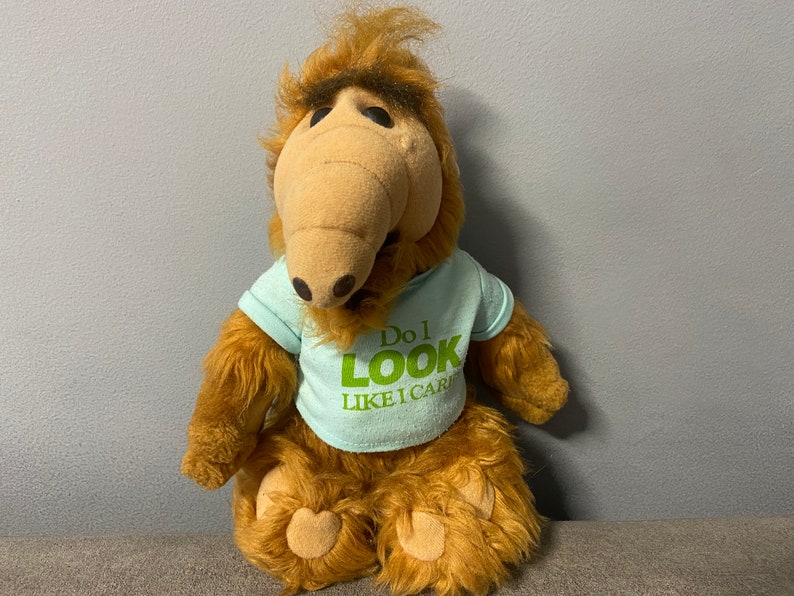Vintage Alf Plush Toy 12 Tall Alf Stuffed Toy 1988 Alf Tv - Etsy