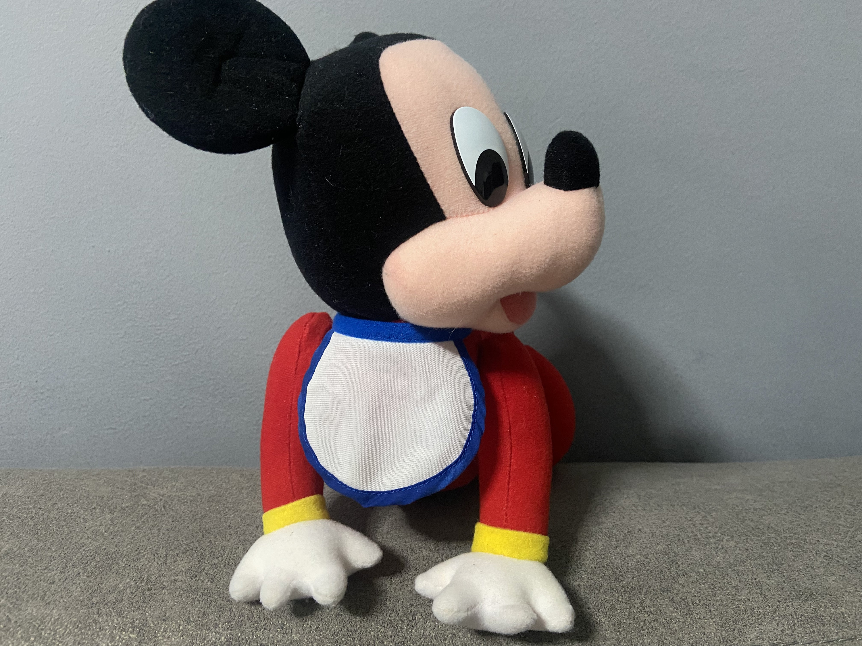 Disney Mattel Touch & Crawl Baby Mickey Mouse 1995 Battery - Etsy