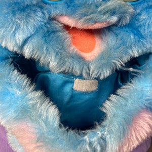 Vintage 1999 Trendmasters Blue and Purple Talking Wuvluv Toy Wuvluvs ...