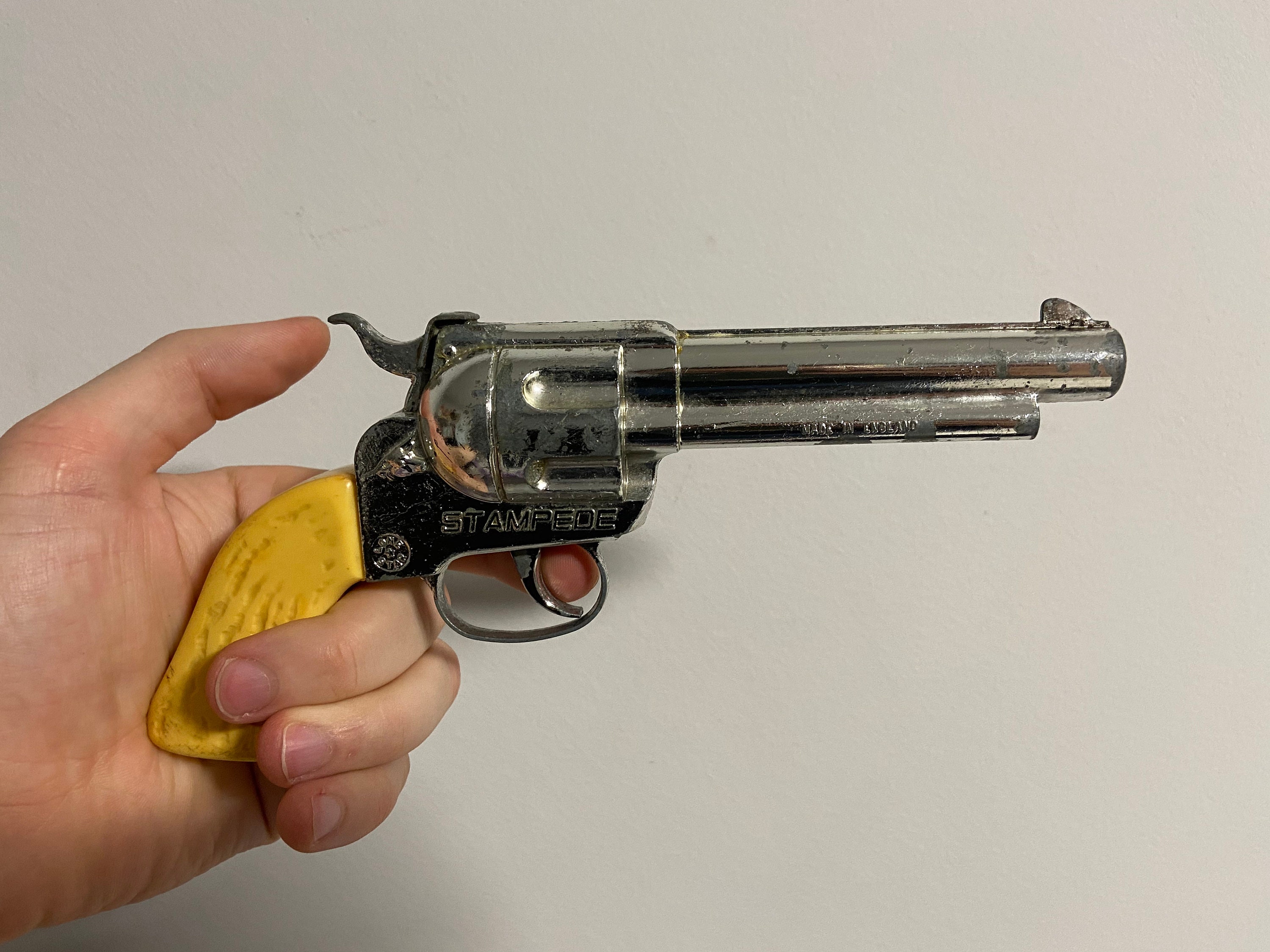 Vintage 1950s Metal Toy Gun Lone Star Stampede Prop Gun Toy | Etsy ...