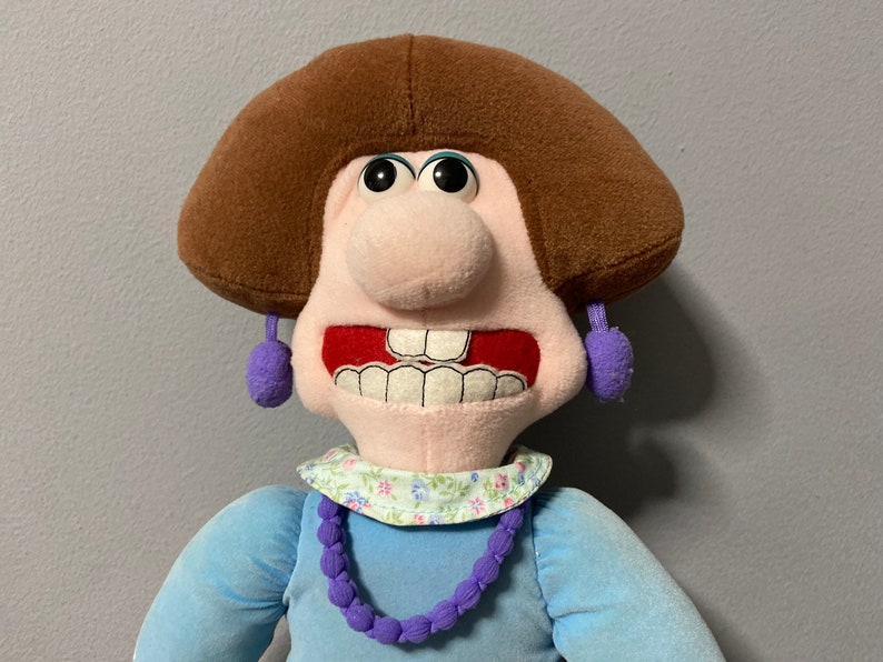 Vintage 1989 Wallace and Gromit Wendolene Plush Doll 14 - Etsy