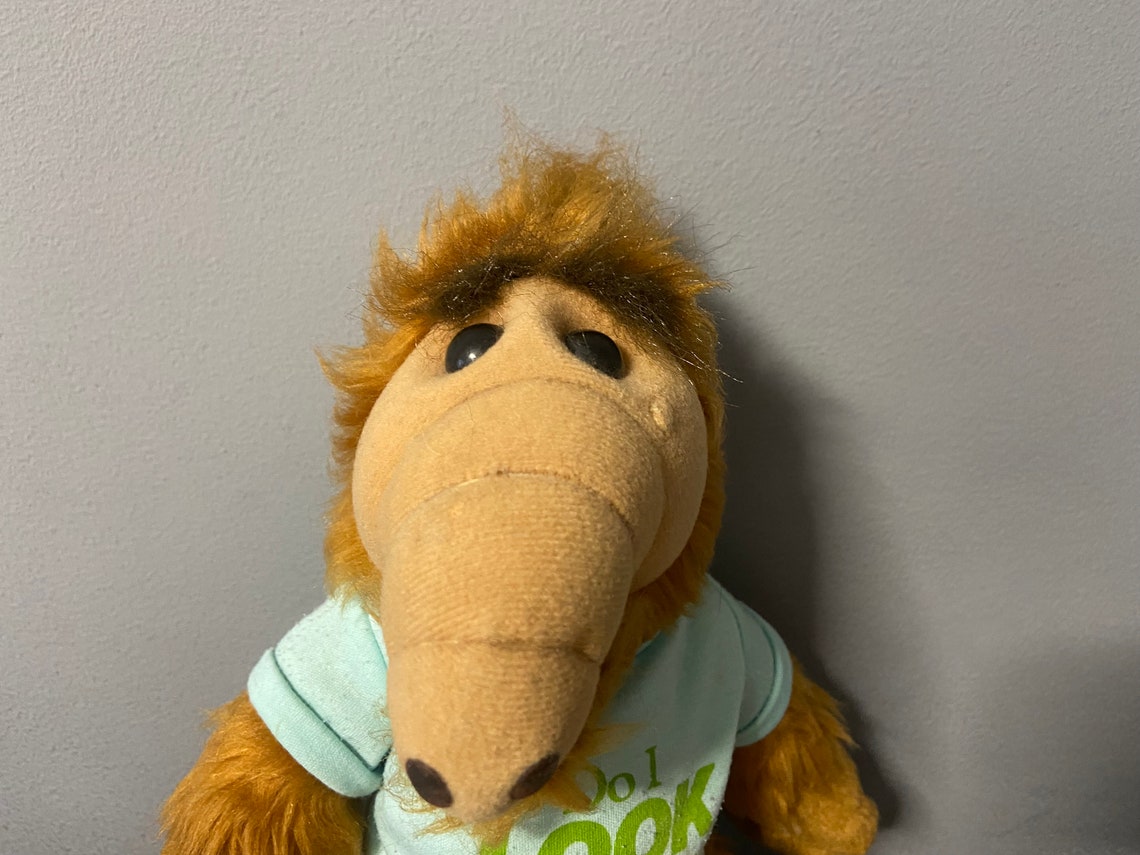 Vintage Alf Plush Toy 12 Tall Alf Stuffed Toy 1988 Alf Tv - Etsy