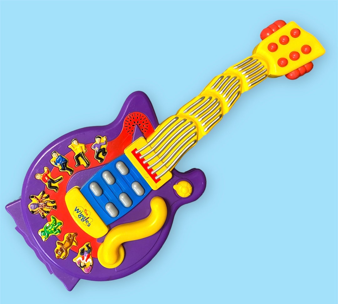 The Wiggles Wiggling Dancing Guitar Musical Instrument 2004 - Etsy