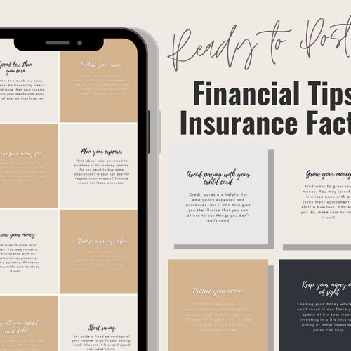 Social Media Posts for Life Insurance Agents | Etsy