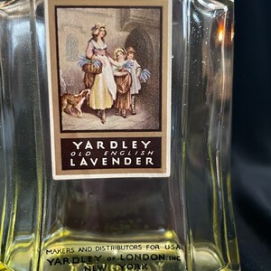 Yardley Old English Lavender Perfume Bottle, Circa 1950s - Etsy