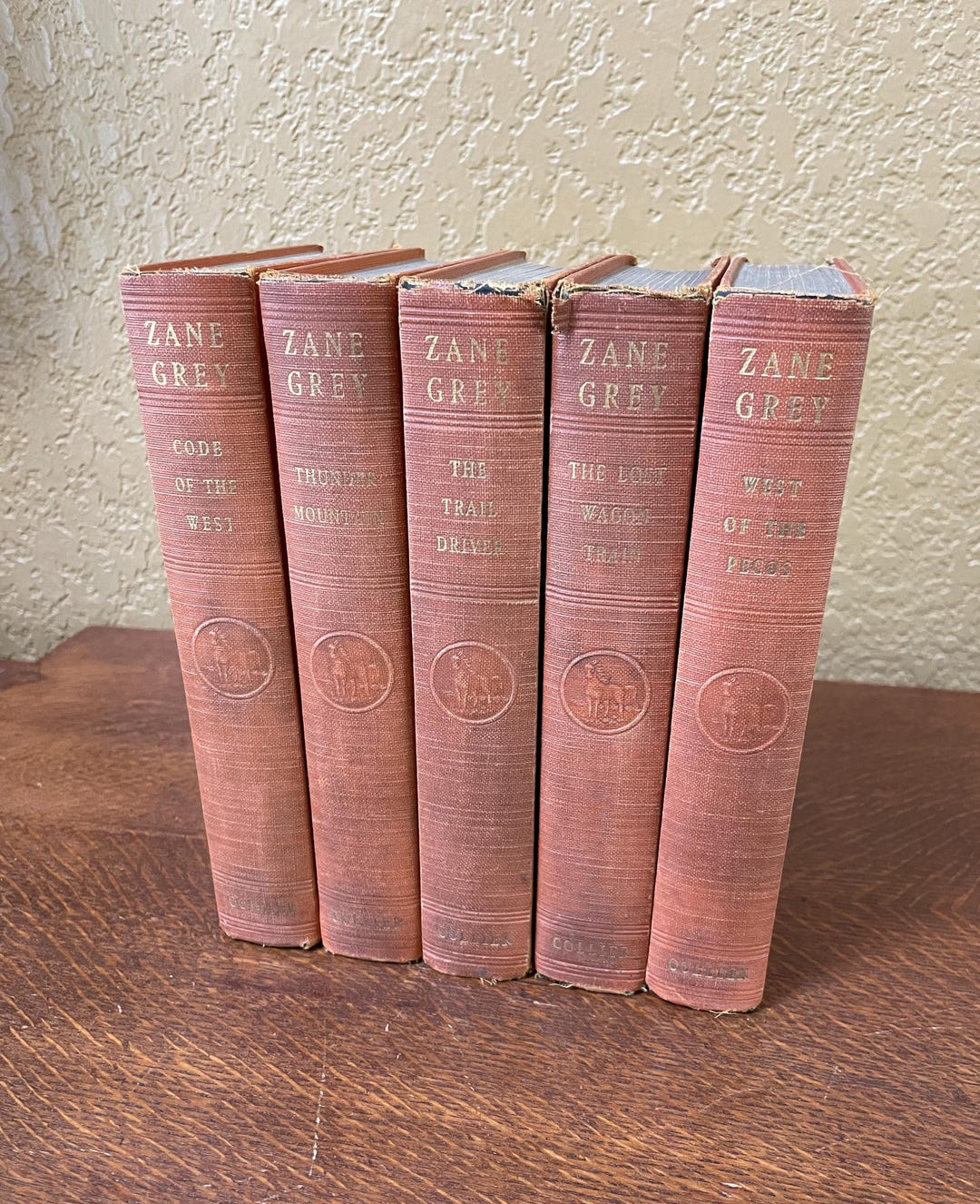 Vintage Zane Grey 5-book Set, 1930s Editions - Etsy