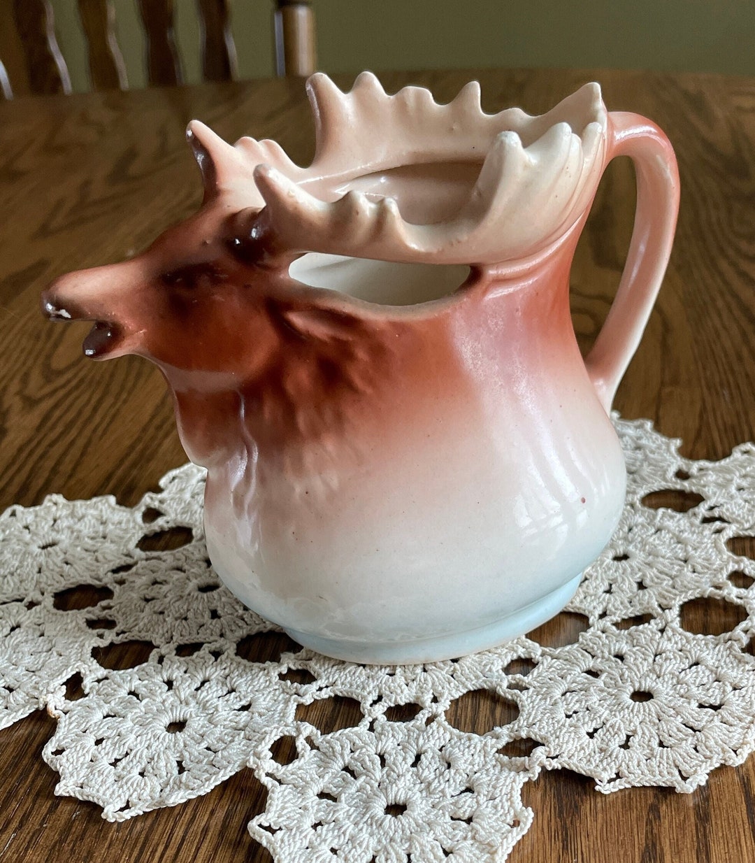 Czechoslovakia Ceramic Moose Creamer Pitcher, Circa 1920s-1930s - Etsy