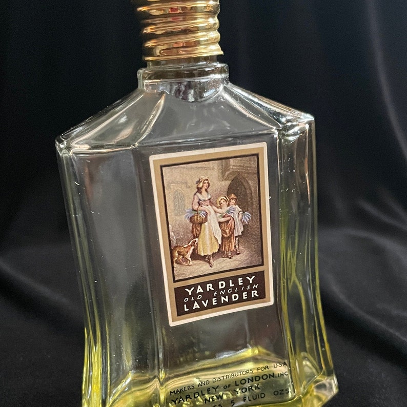 Yardley Old English Lavender Perfume Bottle, Circa 1950s - Etsy