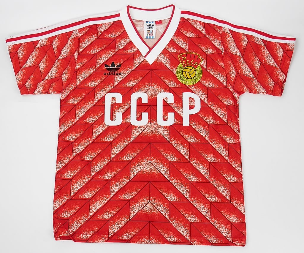 CCCP Soviet Union 1988 Euro Soccer Jersey Football Shirt | Etsy