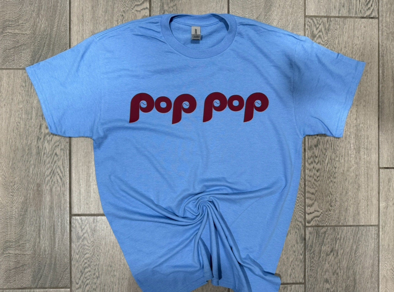 Phillies Inspired Pop, Pop Pop , Dad, Poppy Shirt - Etsy