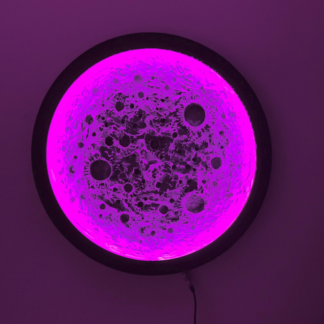 Luminous Moon Light, Moon Wall Light Fixture Led Exterior, Wall Mount ...