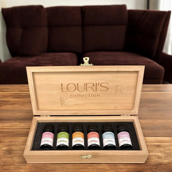 Essential Oils Box - Etsy